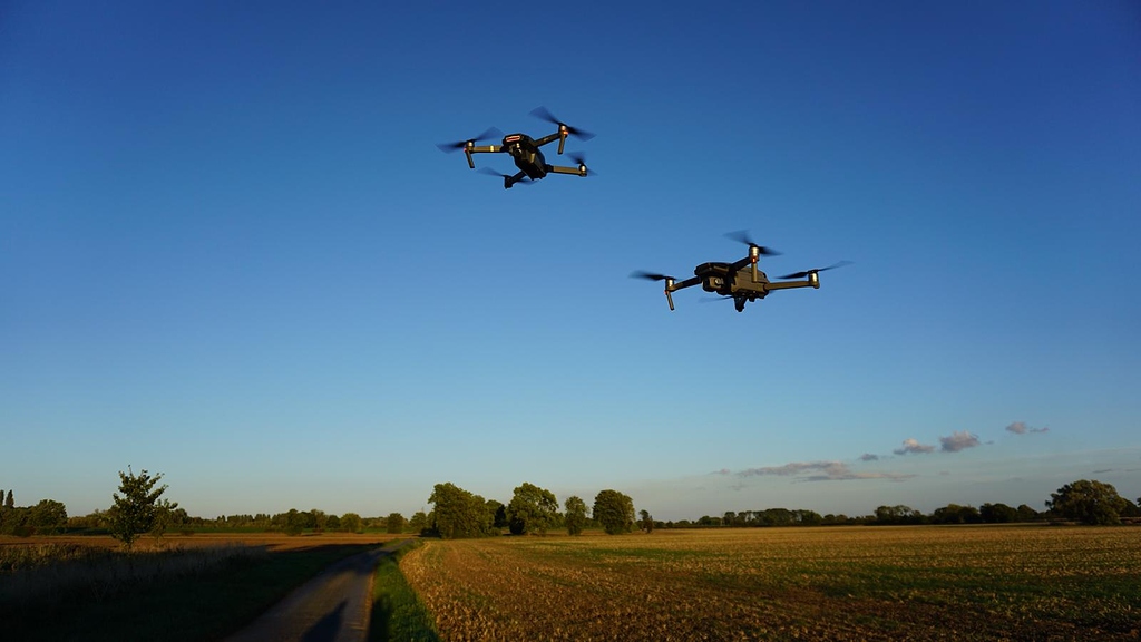 M2P night flying - Photos by Drone - Grey Arrows Drone Club UK