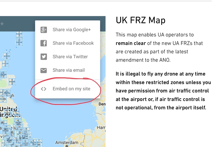 Flight Restriction Zone Maps - Legal & Privacy - Grey Arrows Drone Club UK