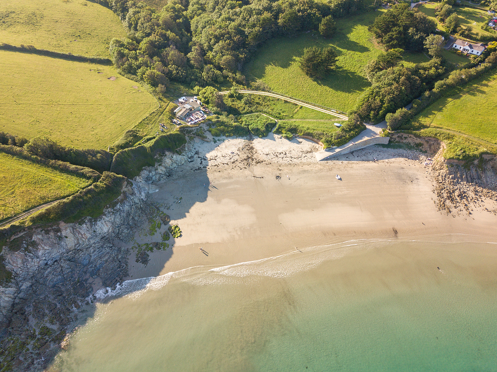 The Hidden Hut - Cornwall - Photos by Drone - Grey Arrows Drone Club UK