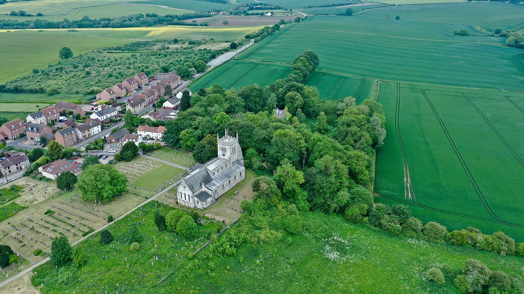 Sherburn In Elmet (Yorkshire) - Photos by Drone - Grey Arrows Drone Club UK