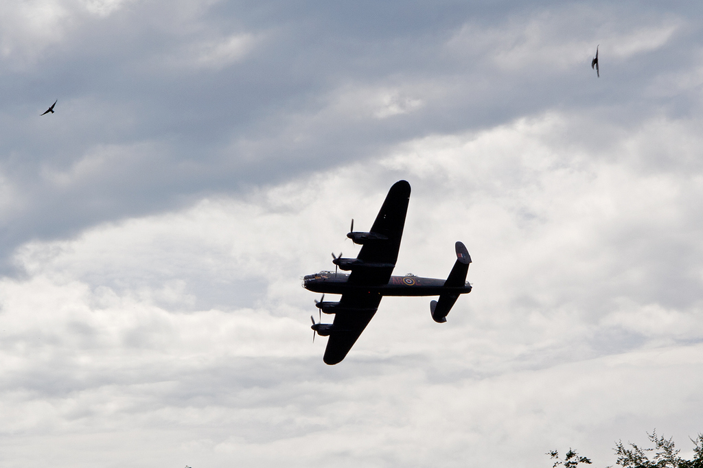 Lancaster Bomber - Non-drone Photos & Video - Grey Arrows Drone Club UK