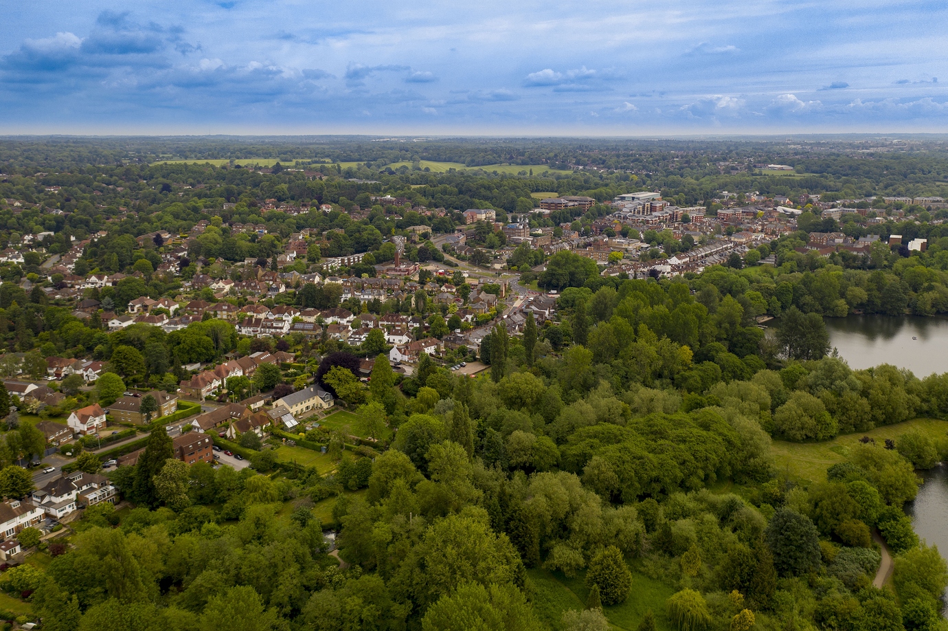 Rickmansworth - Photos by Drone - Grey Arrows Drone Club UK