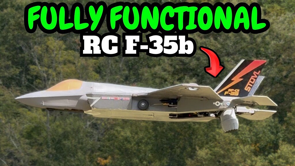 Fully functional 3D printed VTOL RC F-35 - 3D Printing - Grey Arrows ...