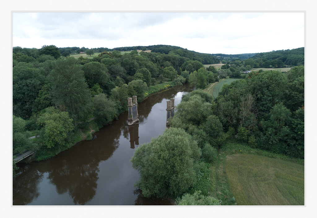 Dowels Bridge Bewdley, West Midlands - Photos by Drone - Grey Arrows ...
