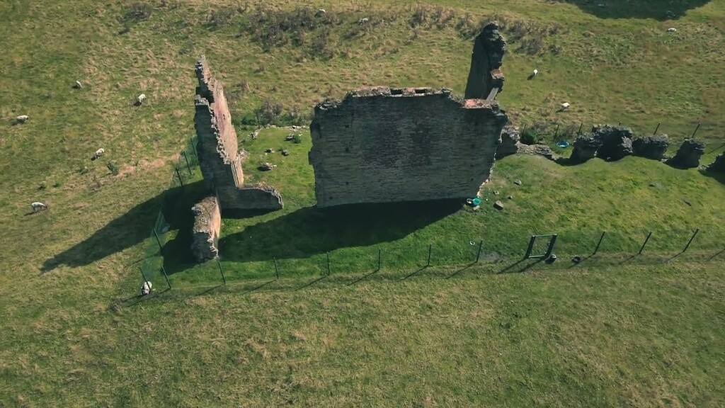 Codnor Castle, Derbyshire - Videos by Drone - Grey Arrows Drone Club UK