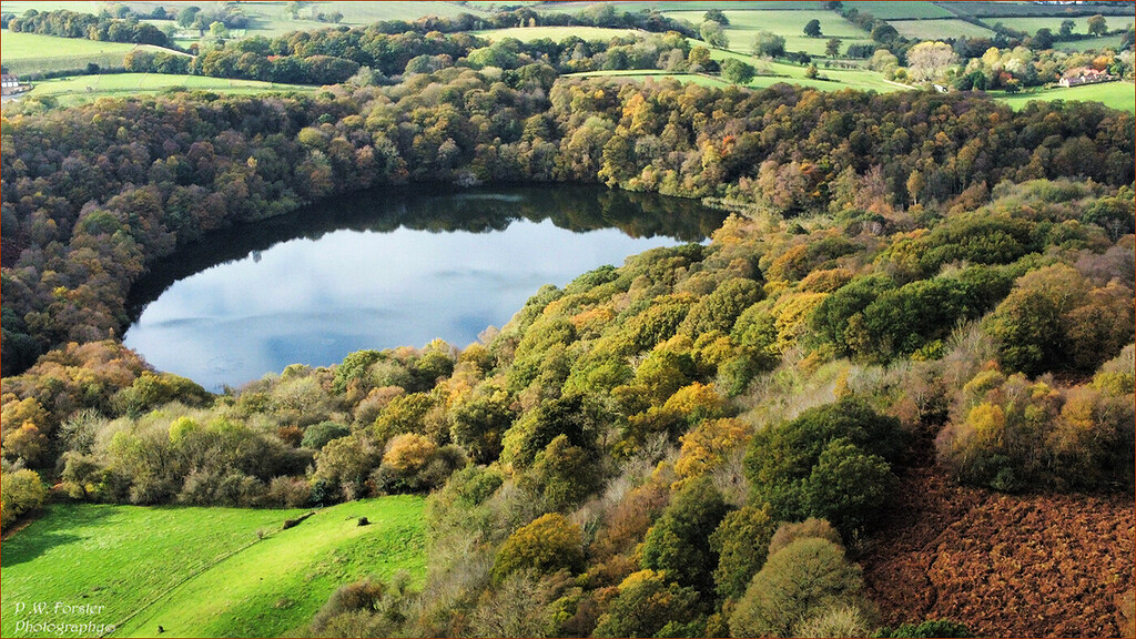Gorman Lake North Yorkshire Glacial deposit lake - Photos by Drone ...