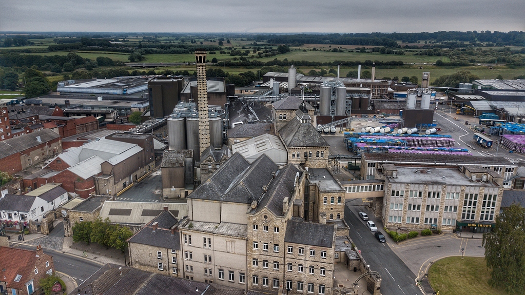 John Smiths Brewery - Photos by Drone - Grey Arrows Drone Club UK