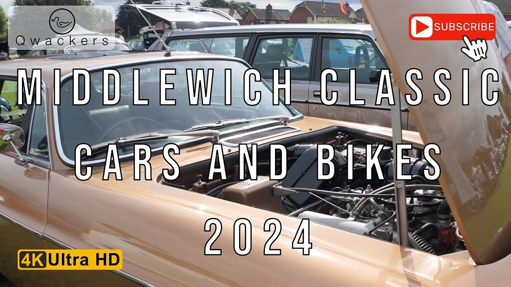 Middlewich Classic Car Show - Videos by Drone - Grey Arrows Drone Club UK