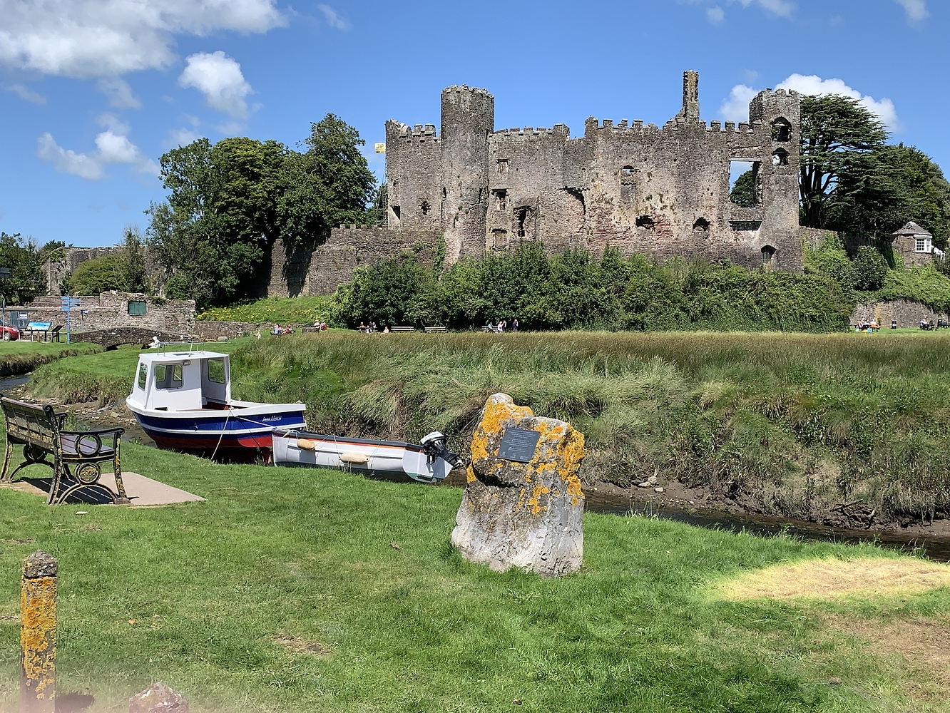 Laugharne Castle - Added to Castles and Fortifications in Wales - Where ...