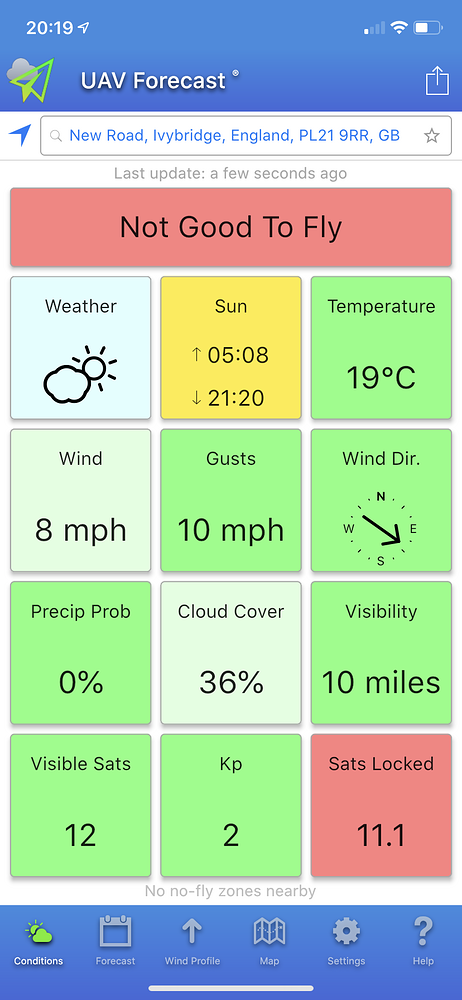 UAV Forecast minimum satellites? - General Drone Discussion - Grey ...