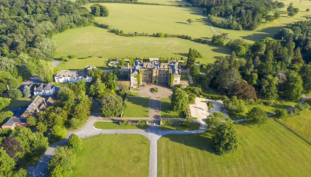 Eynsham Hall Hotel and the Oxfordshire Country side - Photos by Drone ...