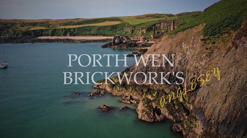 A beautiful bay for a swim.... Porth Wen - Videos by Drone - Grey ...