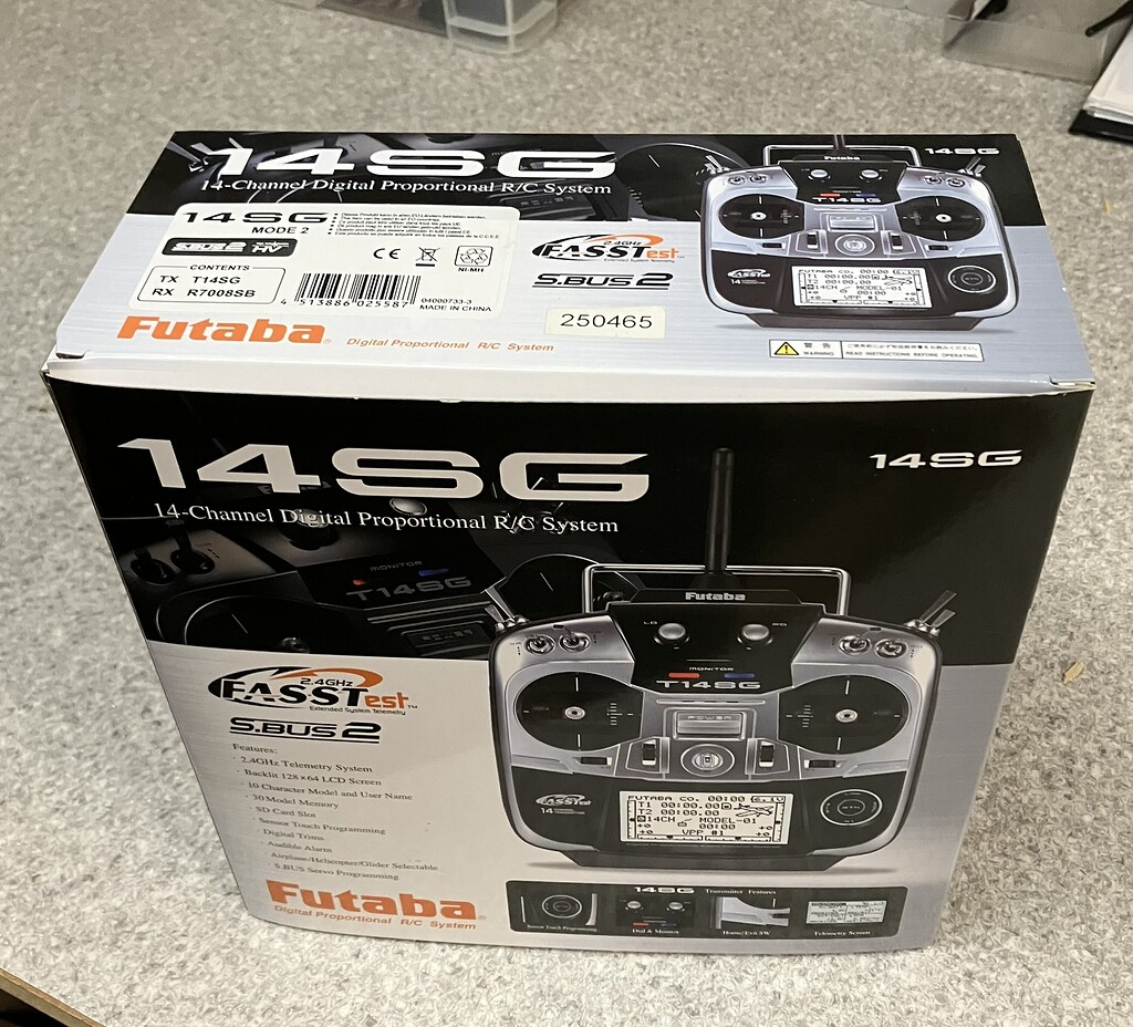 Futaba 14SG Transmitter, receivers - SOLD - For Sale & Wanted - Grey ...