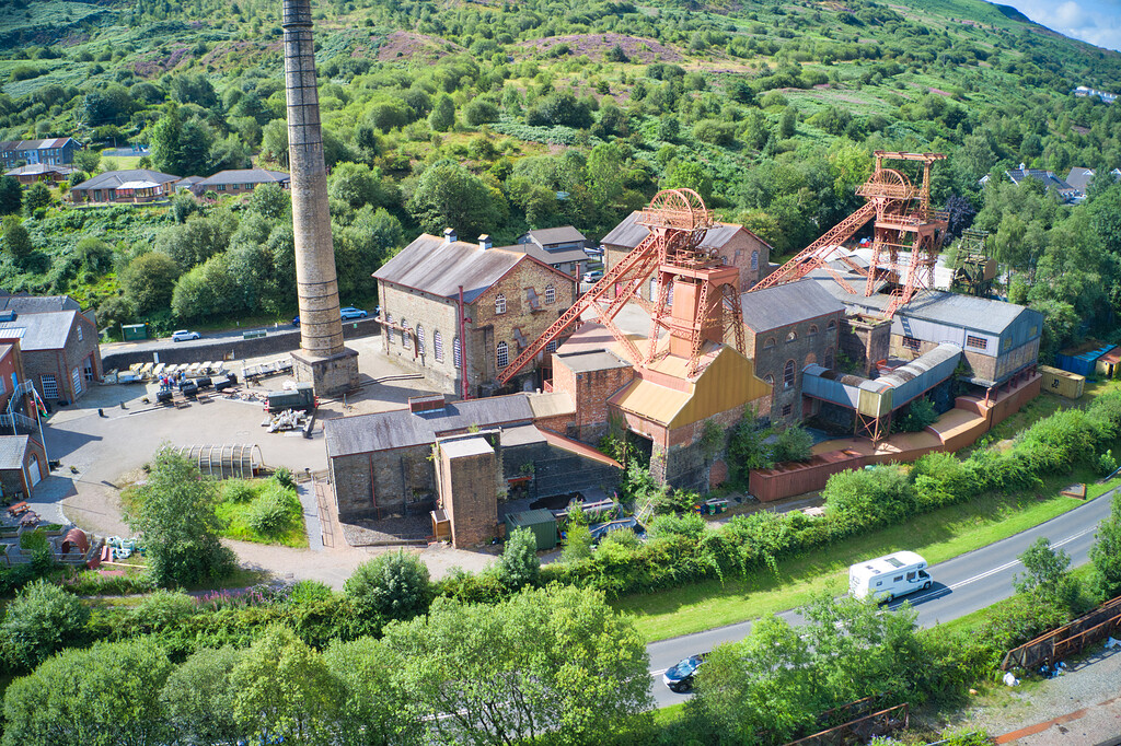 Lewis Merthyr Colliery - Photos by Drone - Grey Arrows Drone Club UK