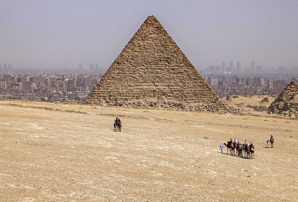 Giza Pyramids Egypt - Non-drone Photos & Video - Grey Arrows Drone Club UK