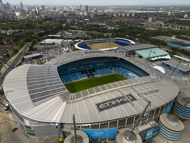Eithad stadium - Photos by Drone - Grey Arrows Drone Club UK