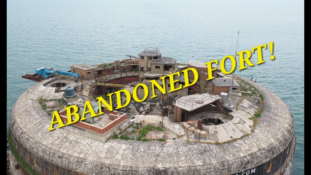 Horse Sand Fort - Videos by Drone - Grey Arrows Drone Club UK