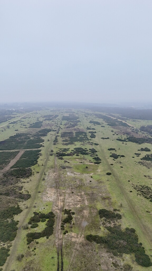 Greenham Common in Berkshire - Photos by Drone - Grey Arrows Drone Club UK