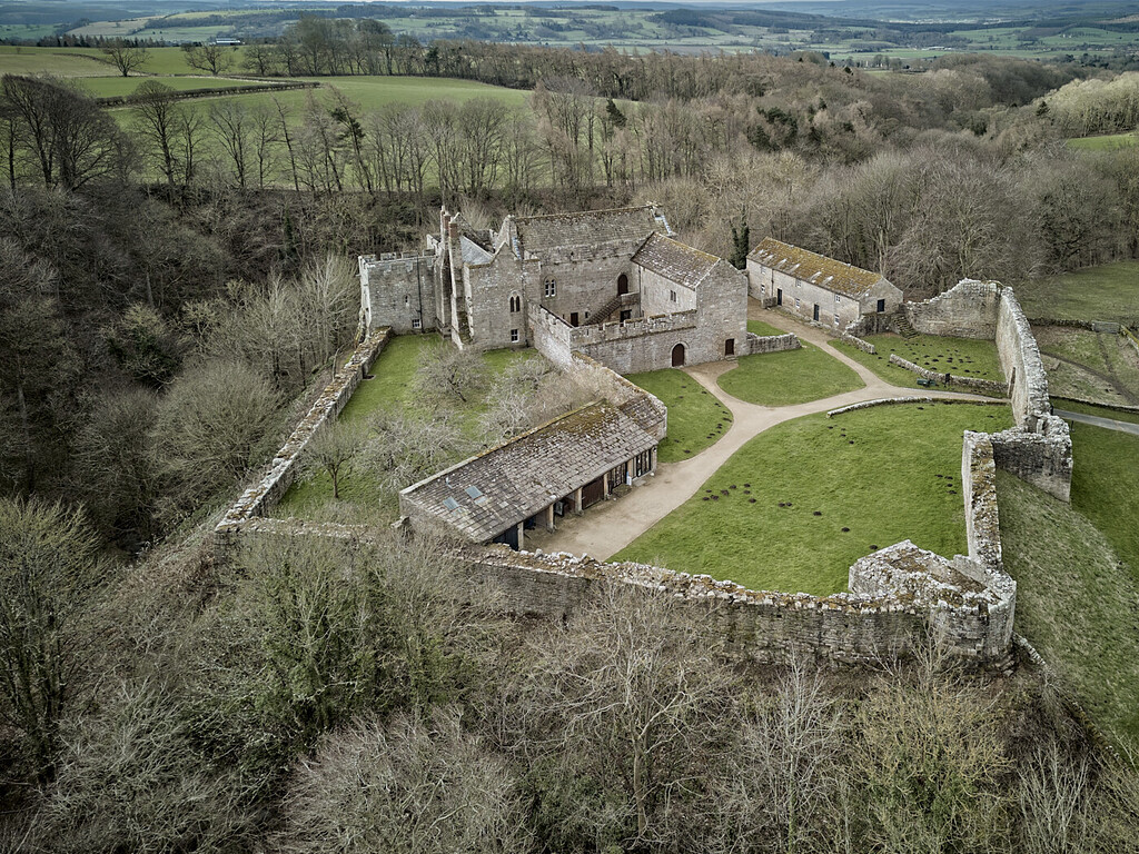 Aydon Castle - Added to English Heritage in North East - Where to fly your drone in the UK ...