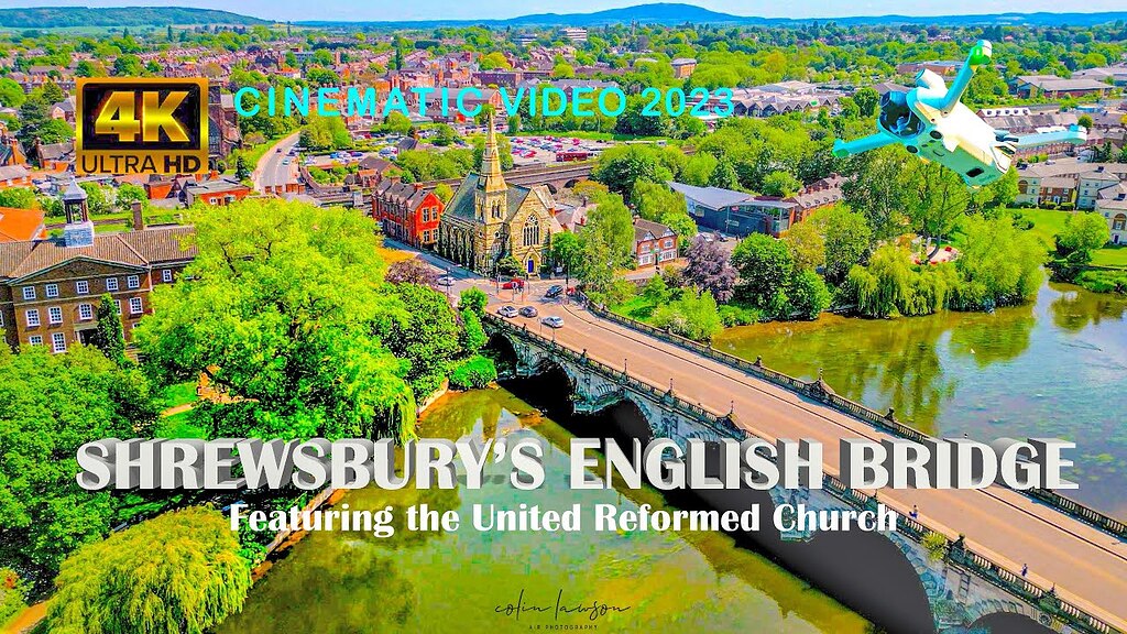 Shrewsbury English Bridge, Shropshire - Added to Bridges in West ...