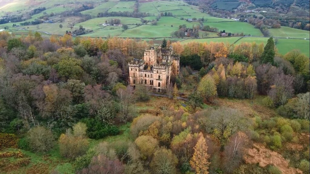 Abandoned mental asylum : Lennox castle - Videos by Drone - Grey Arrows ...