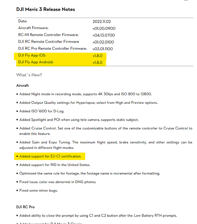 Retrospective C-label classification launched - Drone News - Grey ...