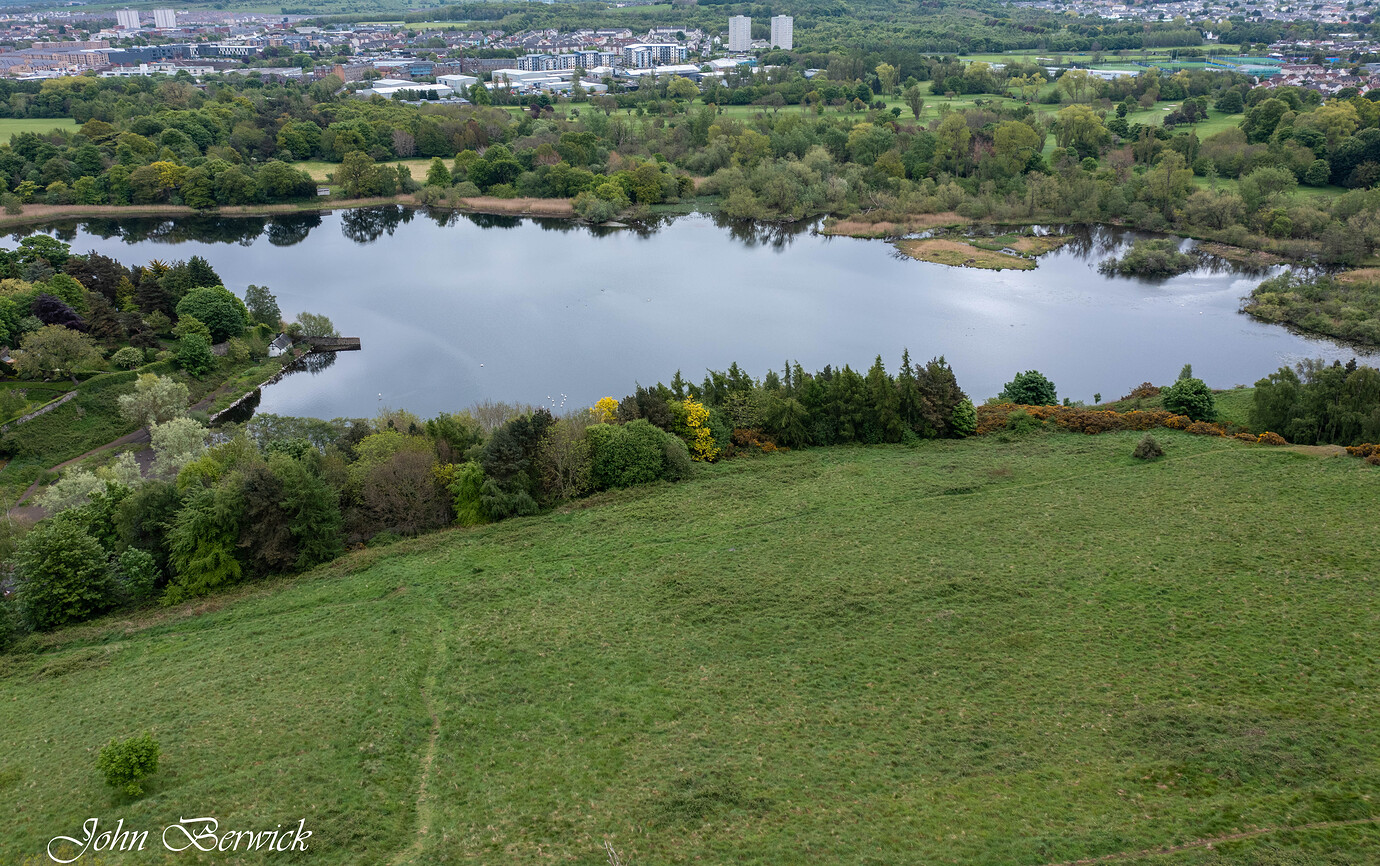 HDR Duddingston loch Edinburgh Scotland - Photos by Drone - Grey Arrows ...