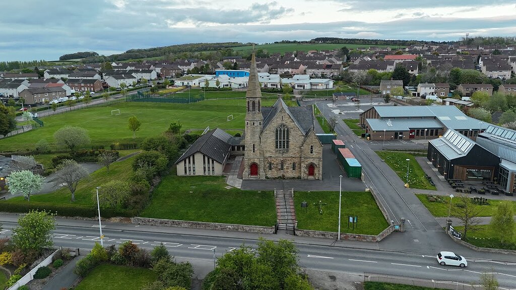 Gorebridge parish church - midlothian - Videos by Drone - Grey Arrows ...