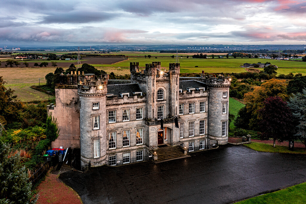 Airth Castle - Photos by Drone - Grey Arrows Drone Club UK