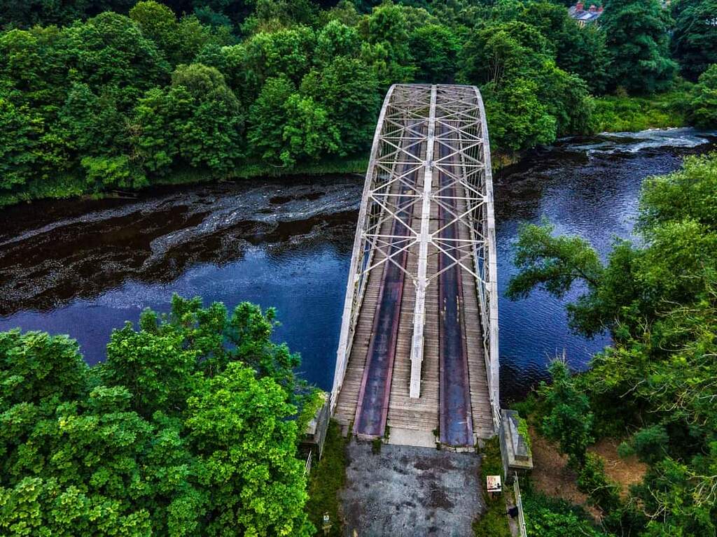 Hagg Bank disused Railway Bridge Wylam Northumberland - Where to fly ...