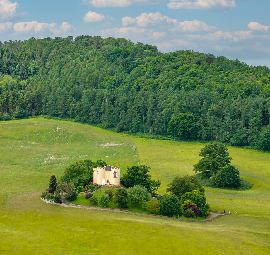 Sham Castle Shropshire - Photos by Drone - Grey Arrows Drone Club UK