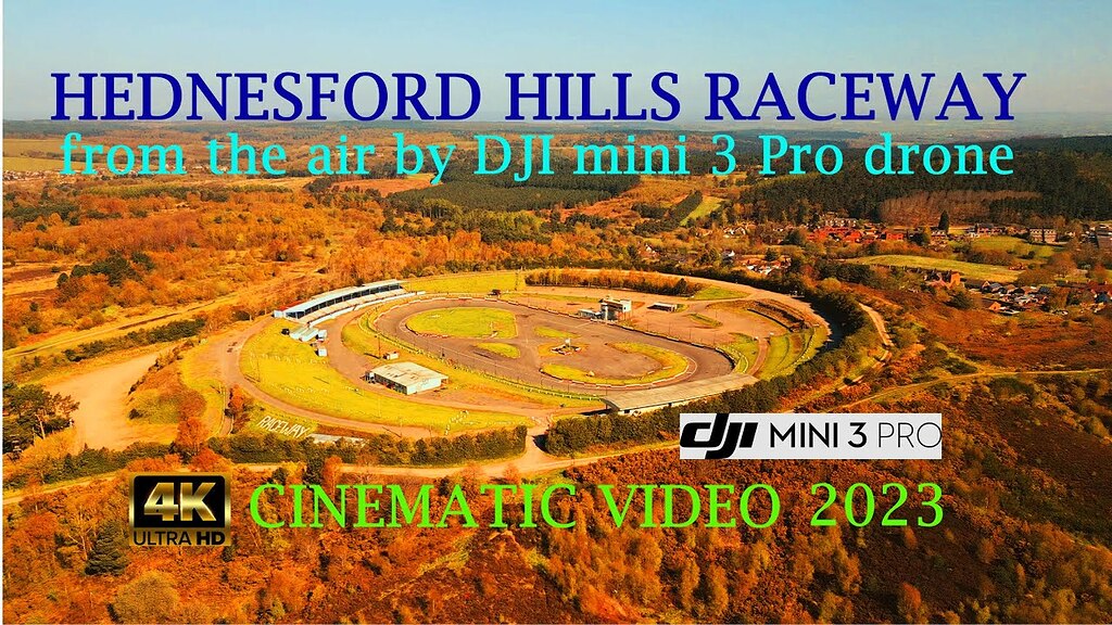 Flying around Hednesford Hills Raceway, Staffordshire - Videos by Drone ...