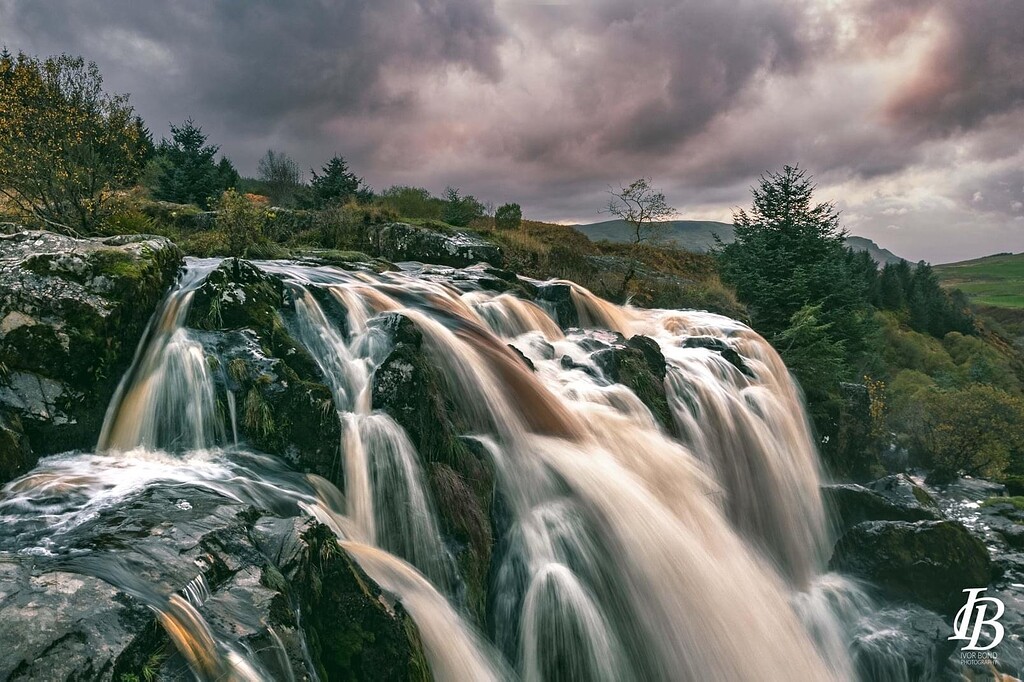 Fintry Falls - Photos by Drone - Grey Arrows Drone Club UK