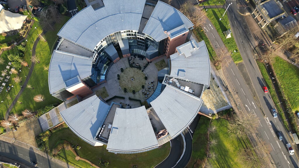 HQ and Chester Courts - Photos by Drone - Grey Arrows Drone Club UK