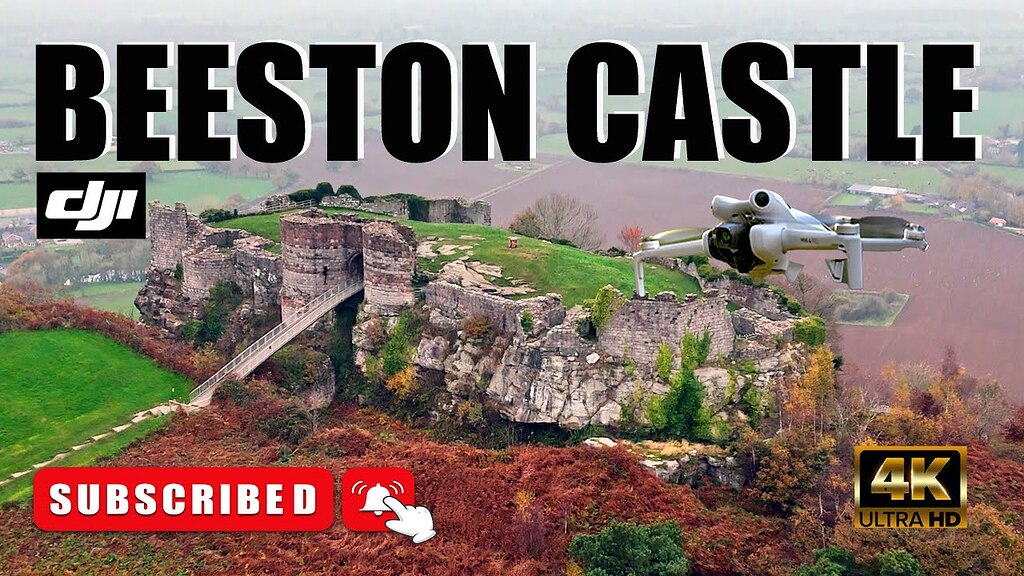 Beeston Castle, an English Heritage high in the sky - Videos by Drone ...