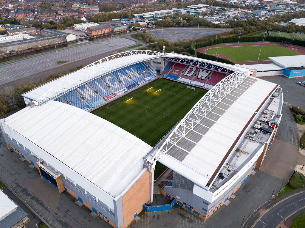 Wigan Athletic FC, The Brick Community Stadium - Added to Sporting ...