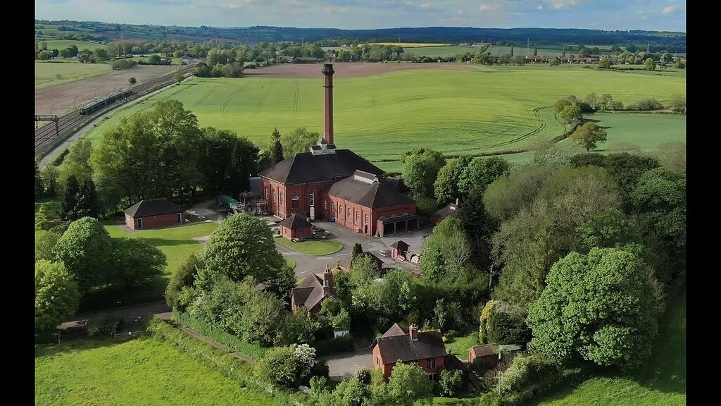 Mill Meece Water Pumping Station in Staffordshire - Videos by Drone ...
