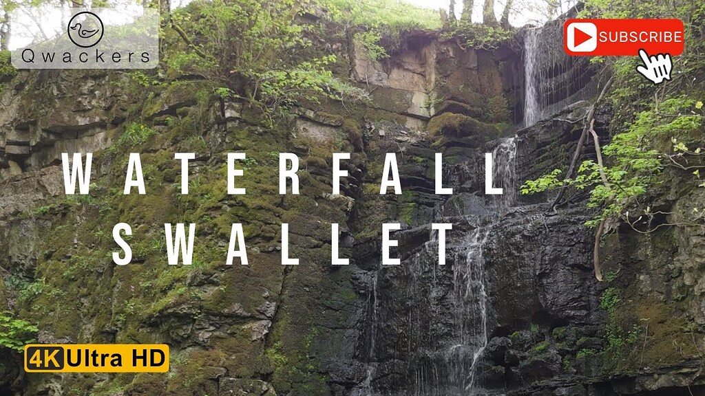 Waterfall Swallet - Videos by Drone - Grey Arrows Drone Club UK