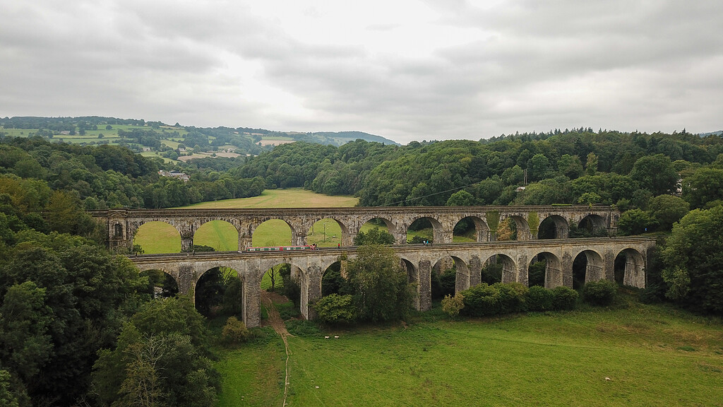Chirk Aqueduct and Viaduct - Added to Bridges in West Midlands - Where ...
