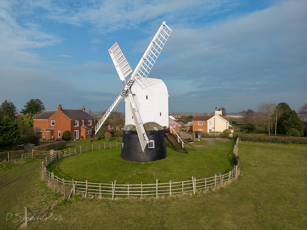 Wrawby Post Mill, Lincolnshire - Photos by Drone - Grey Arrows Drone ...