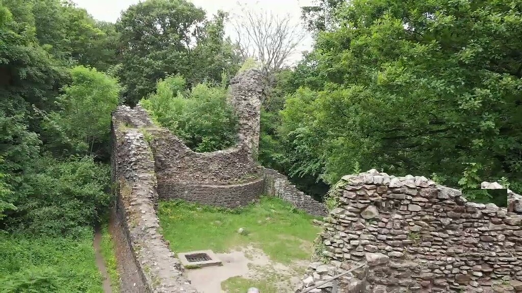 Ewloe Castle - Videos by Drone - Grey Arrows Drone Club UK