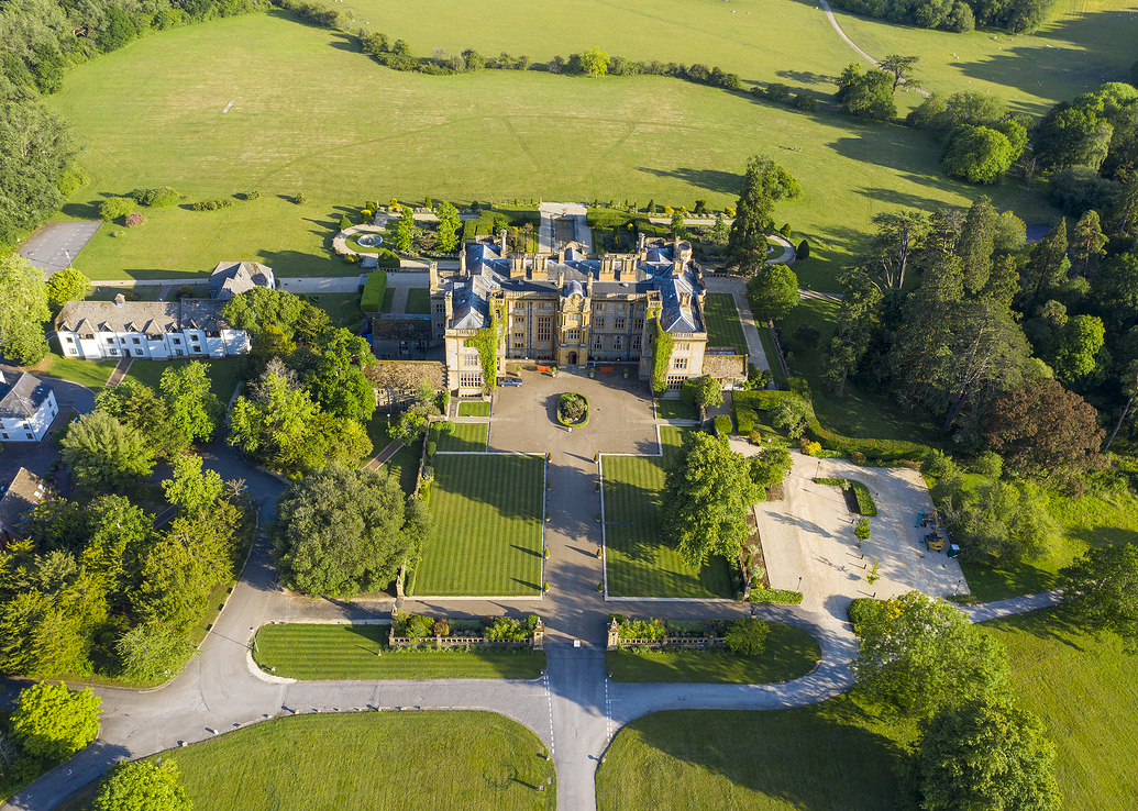 Eynsham Hall Hotel and the Oxfordshire Country side - Photos by Drone ...