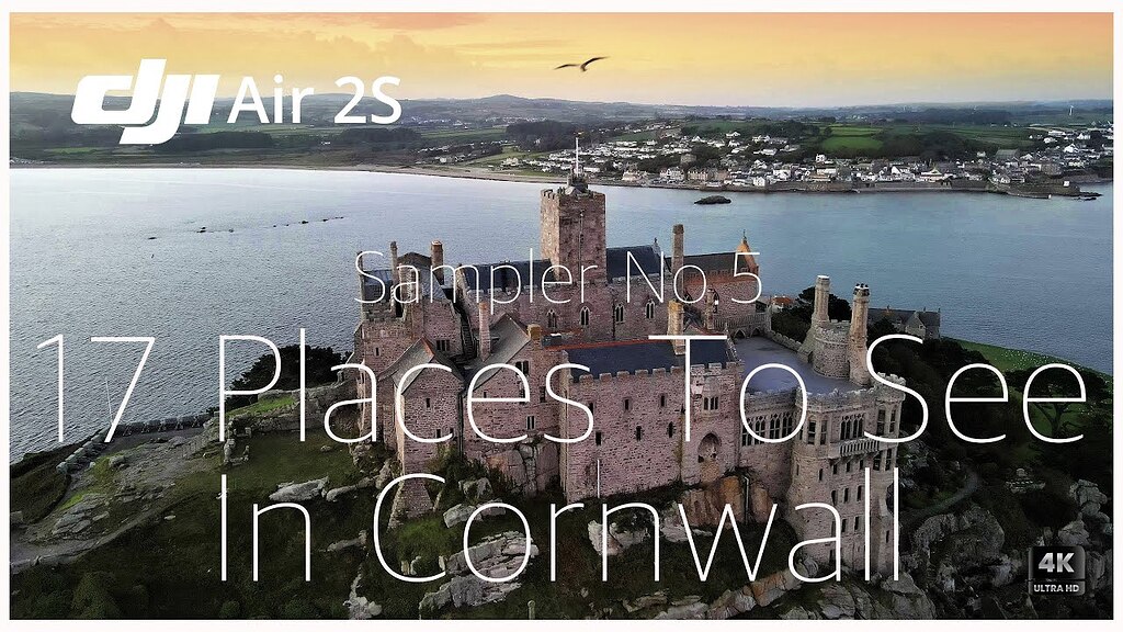 17 Spots to Visit In Cornwall - Videos by Drone - Grey Arrows Drone Club UK