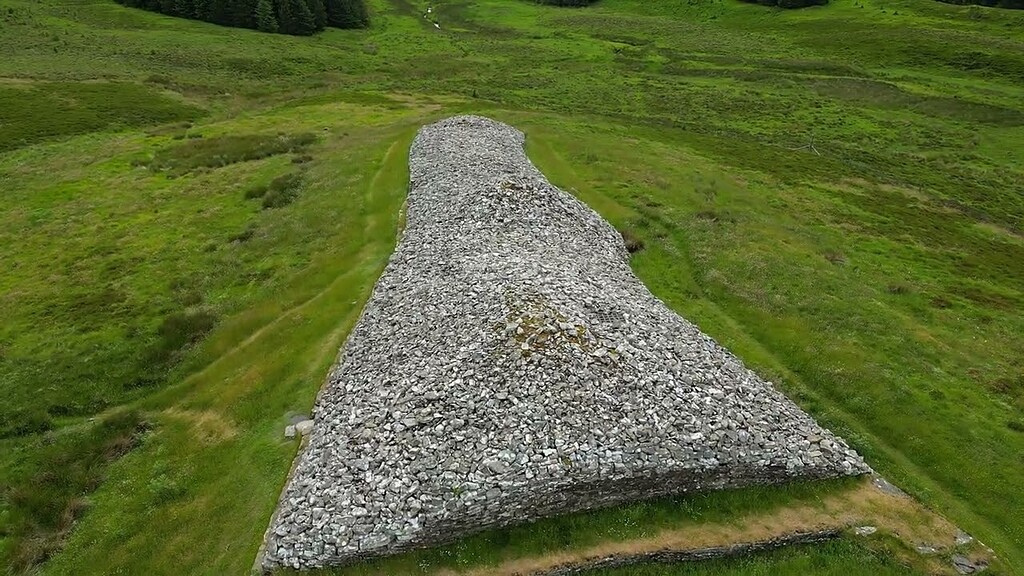 The Grey Cairn's of Camster - Videos by Drone - Grey Arrows Drone Club UK