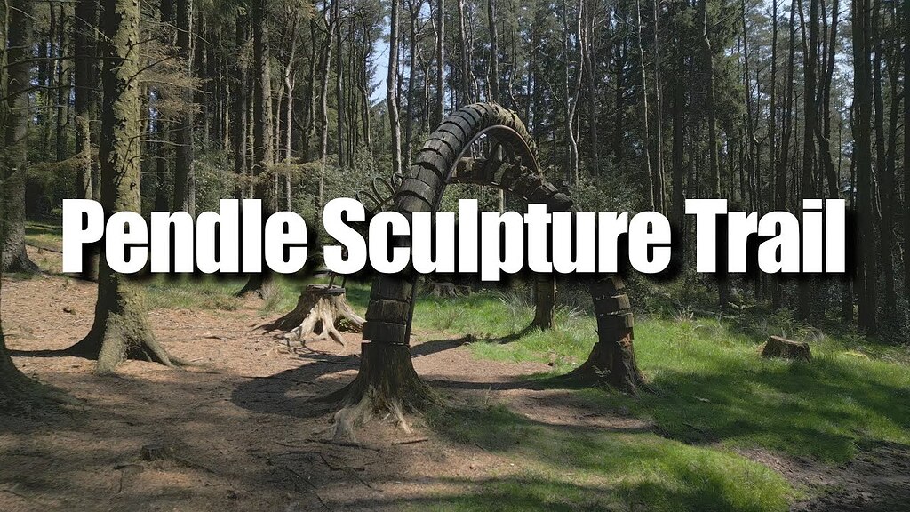 The Pendle Sculpture Trail - Videos by Drone - Grey Arrows Drone Club UK