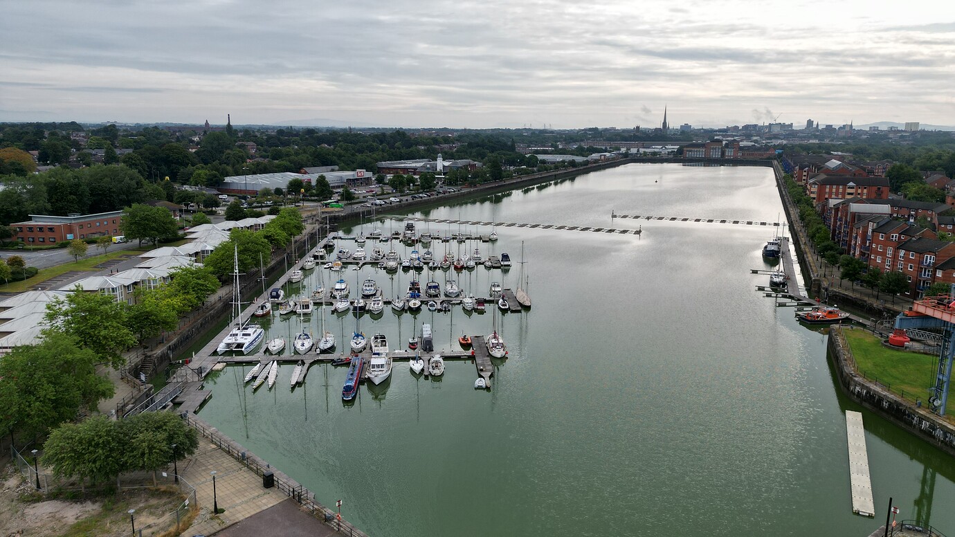 Preston Docks - Added to Rivers and Canals in North West - Where to fly ...