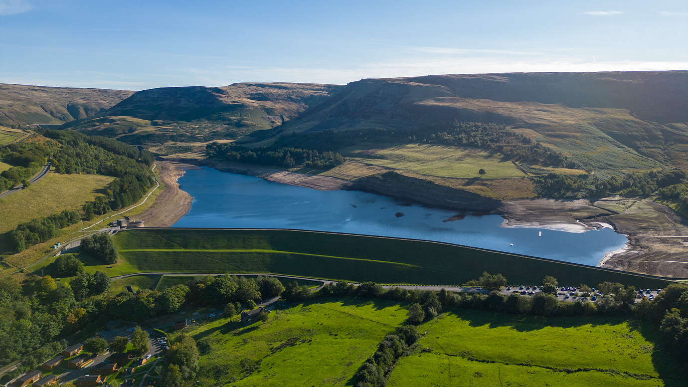 Dovestone Reservoir, Oldham - Photos by Drone - Grey Arrows Drone Club UK