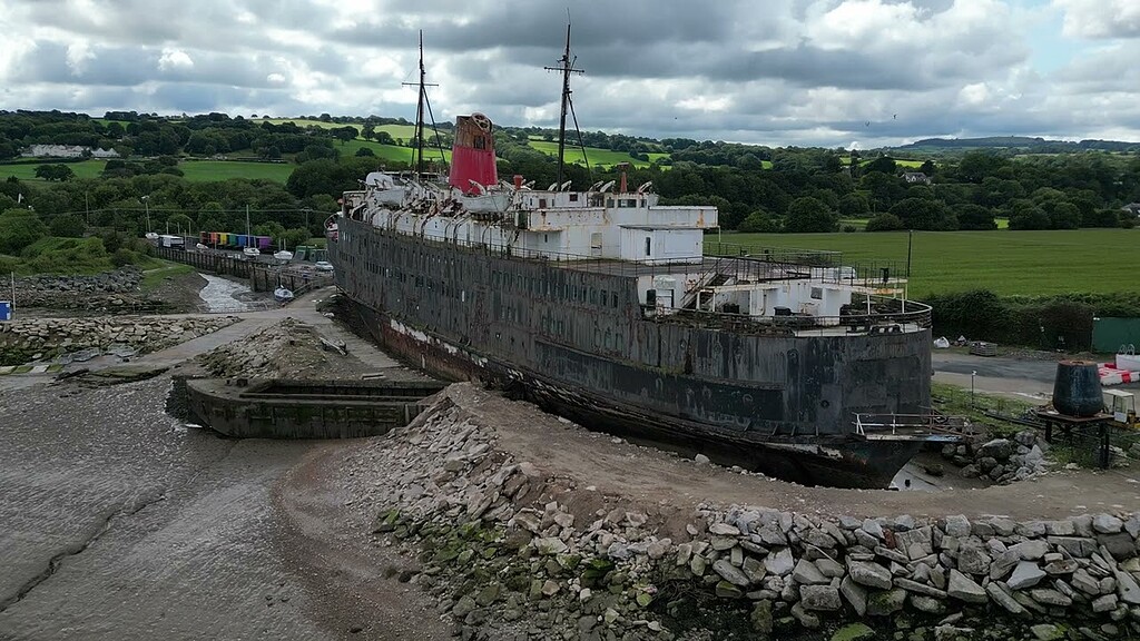 Mostyn Fun Ship - Videos by Drone - Grey Arrows Drone Club UK