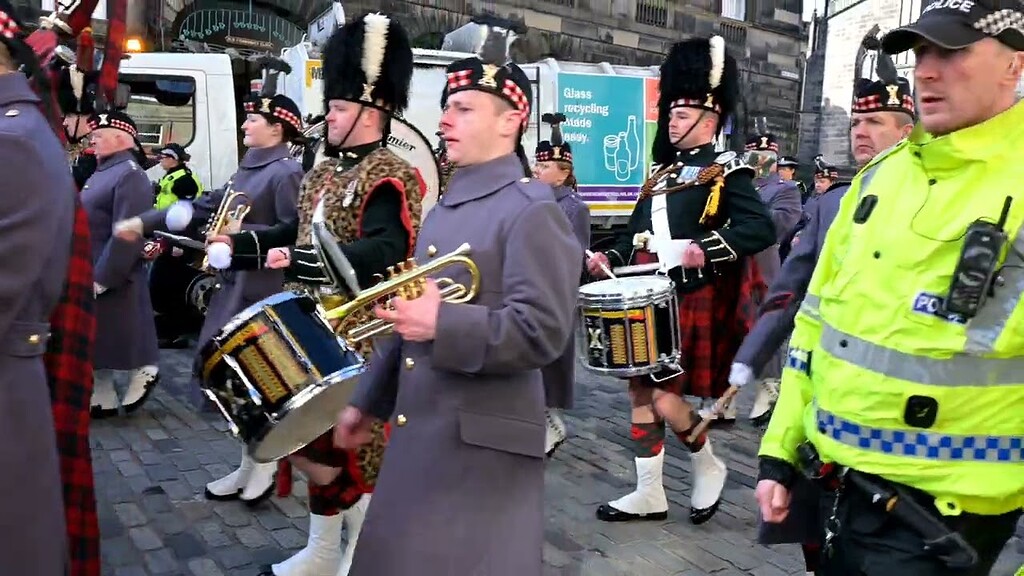 Royal regiment of Scotland parade 2023 in 4k - Non-drone Photos & Video ...