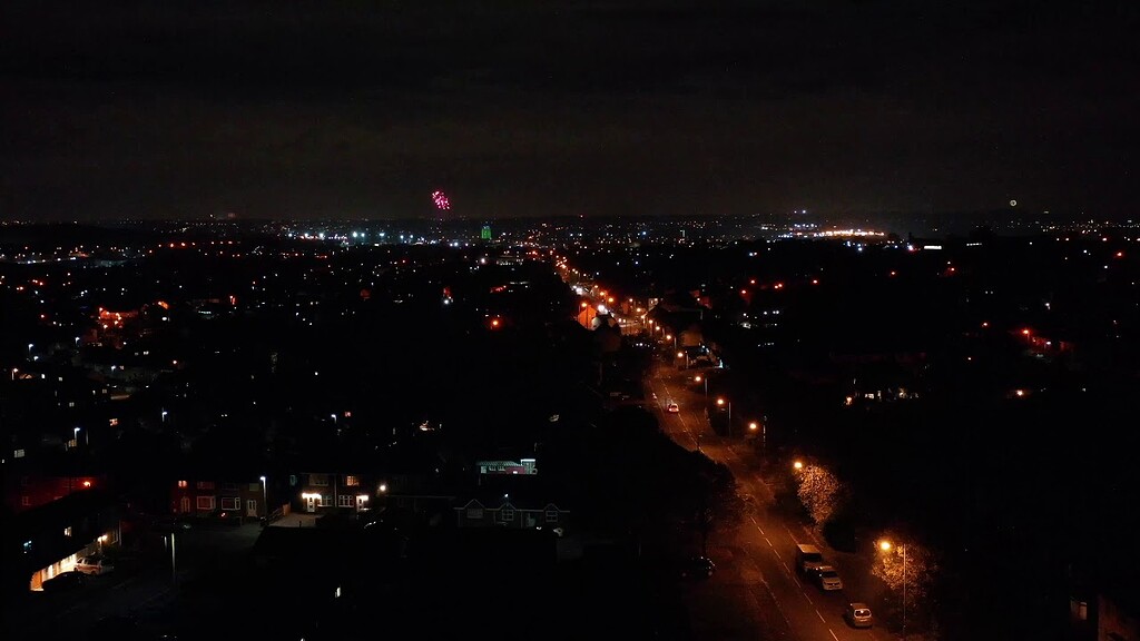 First attempt at Fireworks with M2P - Videos by Drone - Grey Arrows ...